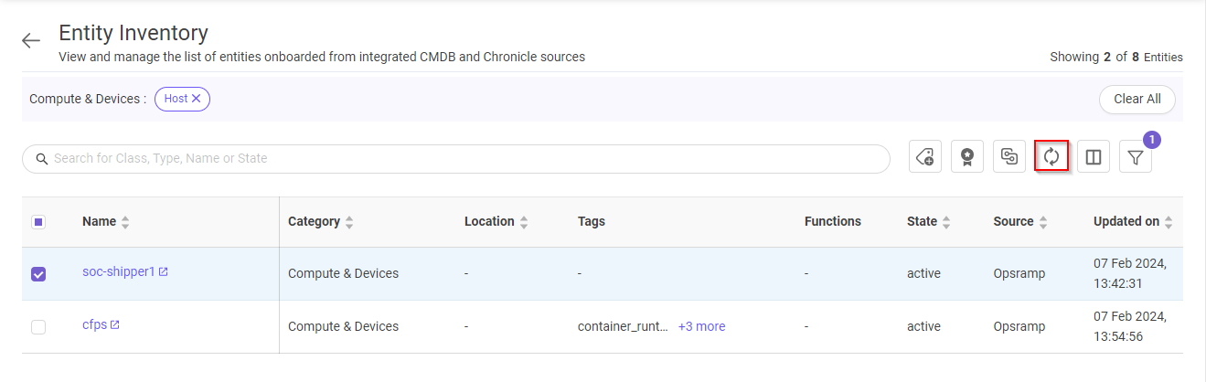 Entities overview – Netenrich