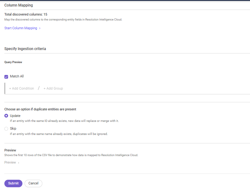 Import Entities – Netenrich