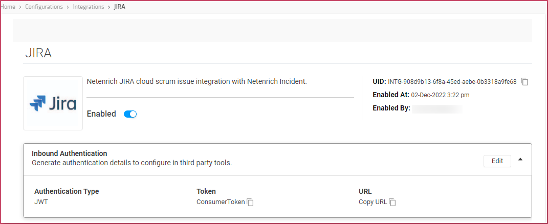 Jira Integration Guide – Netenrich